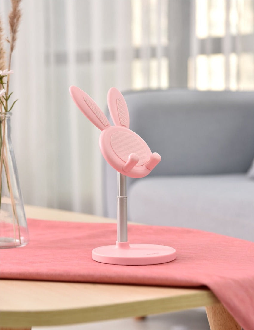 Pink Bunny Telescopic Phone Stand – Kawaii Babe