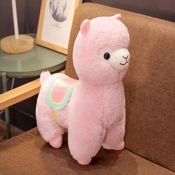 Purple Alpaca & Saddle Plush Stuffed Toy Alpacasso | Kawaii Babe