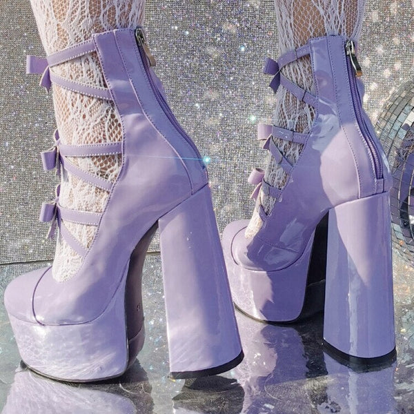Baddie Babydoll Sky High Platform Cosplay High Heels | Kawaii Babe