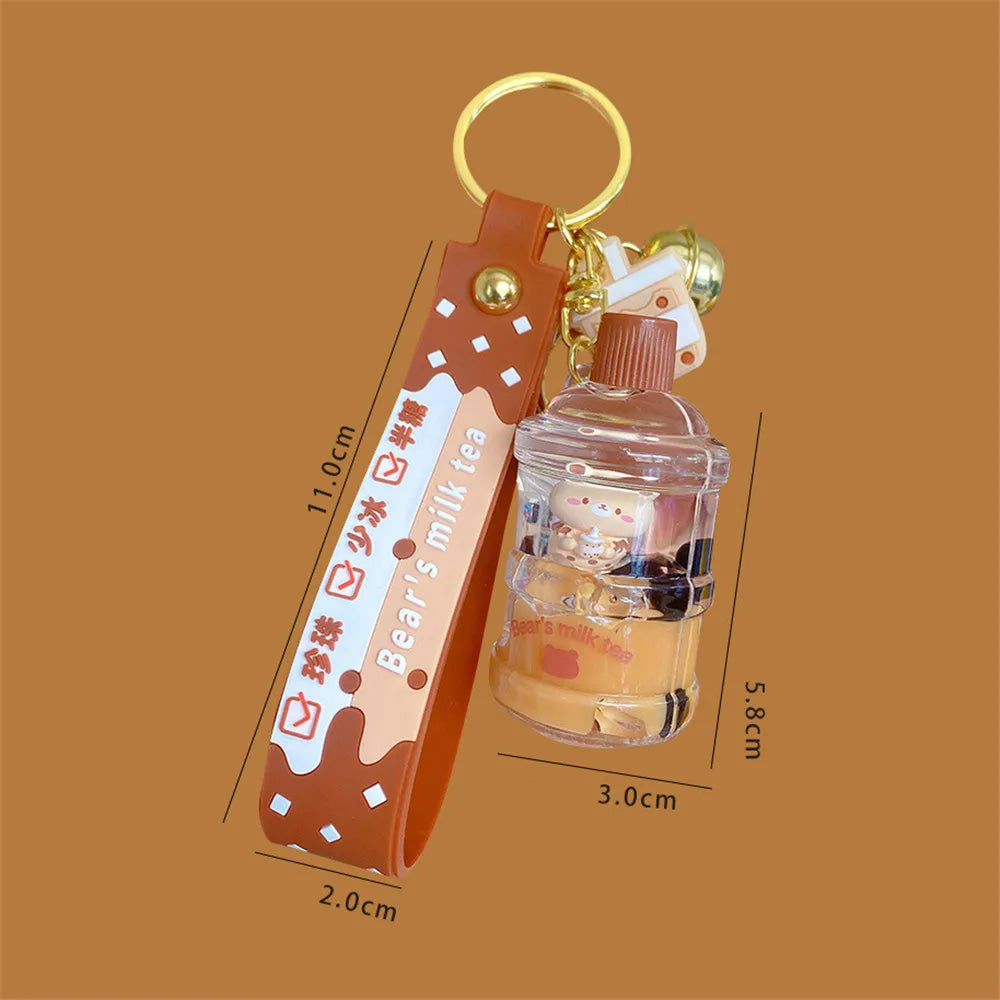 Boba Tea Bear Keychains – Kawaii Babe