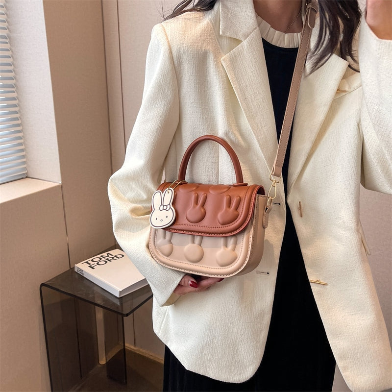 Chocolate Bunny Handbag Purse Kawaii Cutecore Aesthetic Kawaii Babe