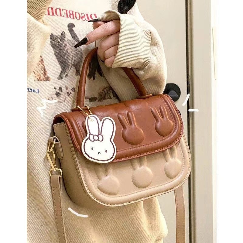Chocolate Bunny Handbag Purse Kawaii Cutecore Aesthetic Kawaii Babe