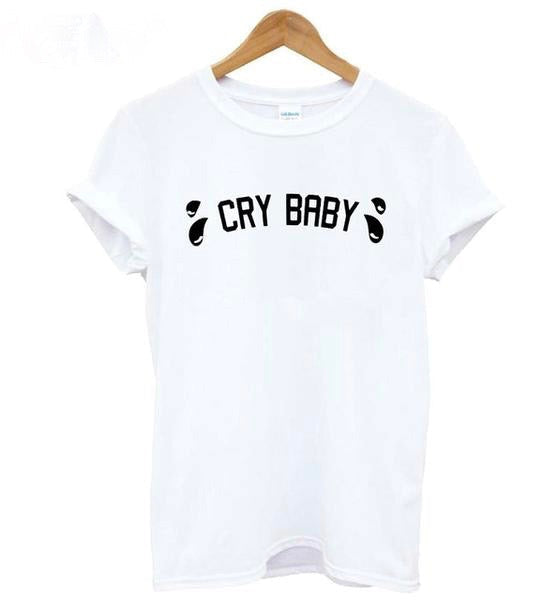 Cry Baby Tee T-Shirt Top by Kawaii Babe