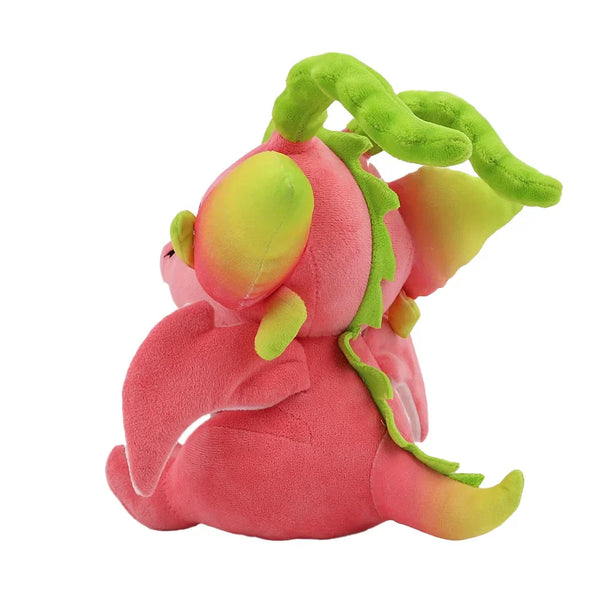 Green & Pink Dragon Fruit Plush Stuffed Animal | Kawaii Babe