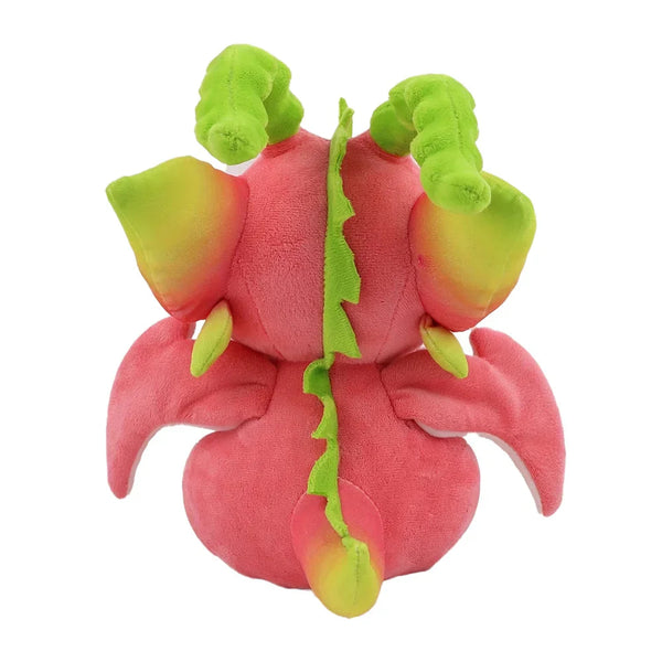 Green & Pink Dragon Fruit Plush Stuffed Animal | Kawaii Babe