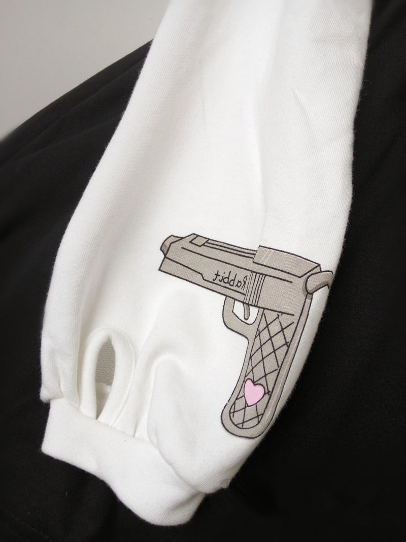 Evil Bunny Dress Long Sleeve Sweater Creepy Cute | Kawaii Babe Fashion