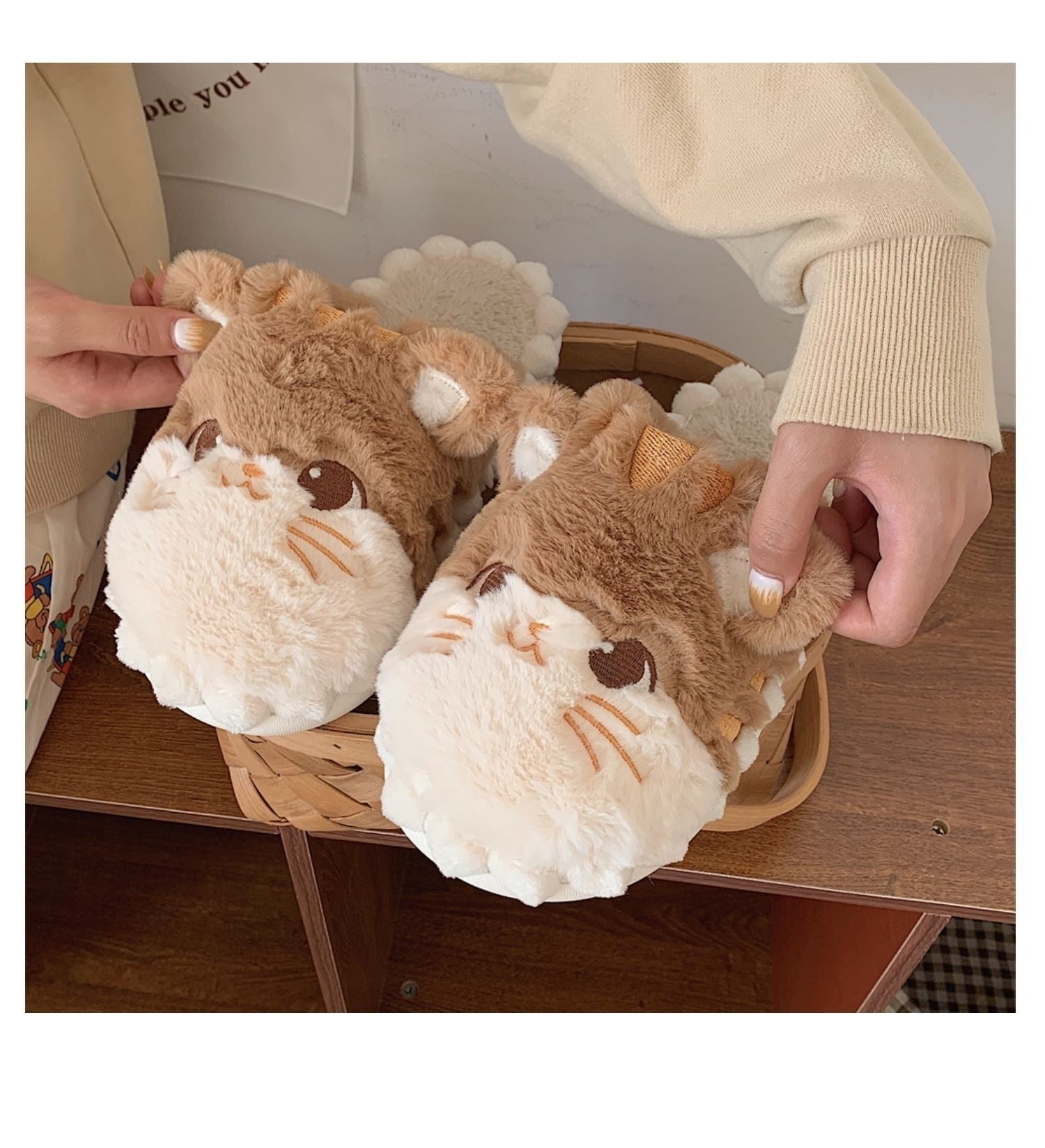 Hamster Slippers – Kawaii Babe