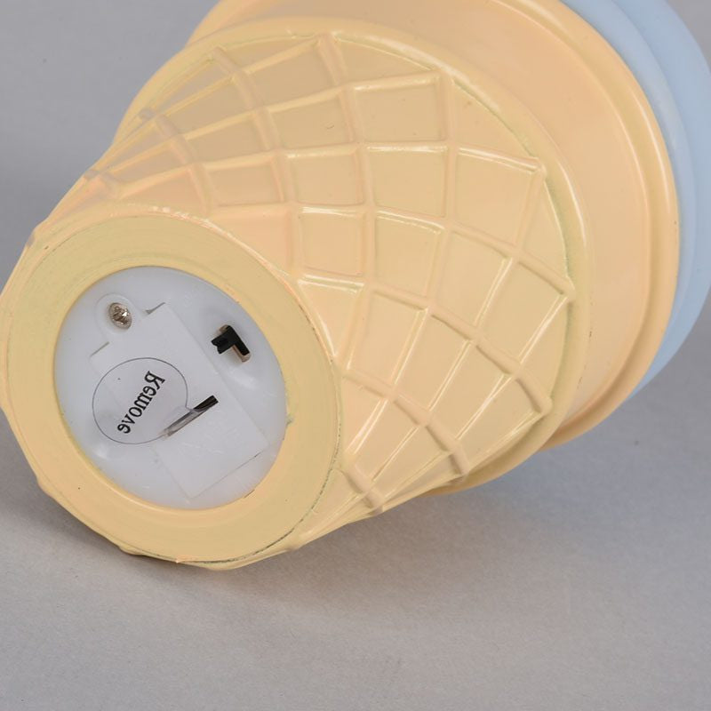 LED Night Light Ice-Cream Cone Pastel Sweets Aesthetic by Kawaii Babe