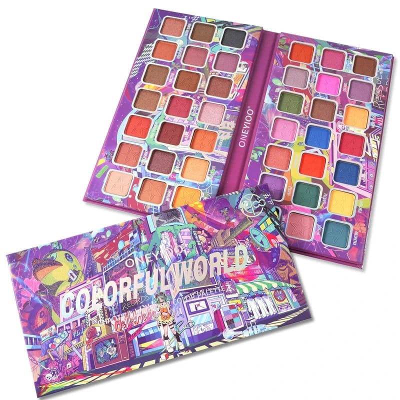 Kawaii Pixel Gamer Girl Eye Shadow Make-Up Palette – Kawaii Babe