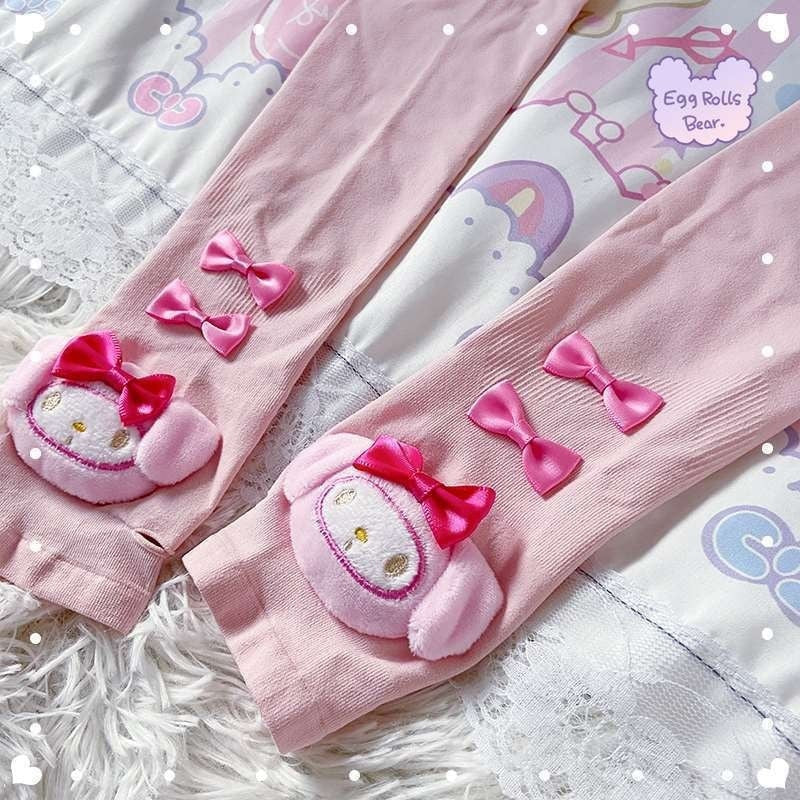 Kawaii Ribbon Cute Aesthetic Arm Sleeves – Kawaii Babe