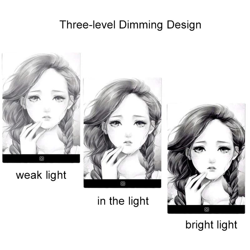 LED Electronic Light Up Lighted Sketch Book Memo Pad – Kawaii Babe