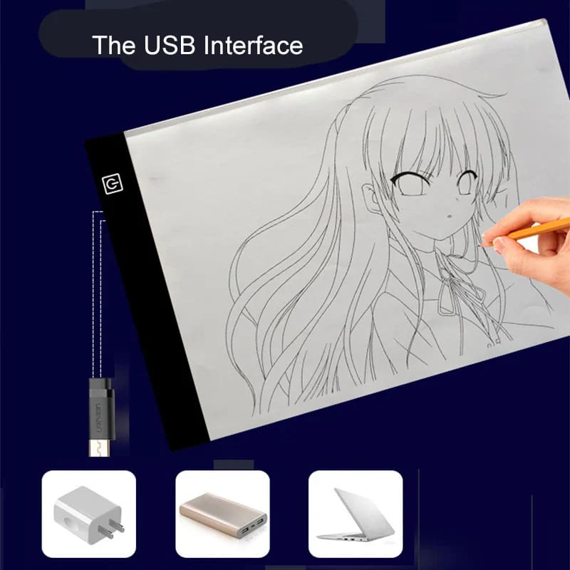 LED Electronic Light Up Lighted Sketch Book Memo Pad – Kawaii Babe
