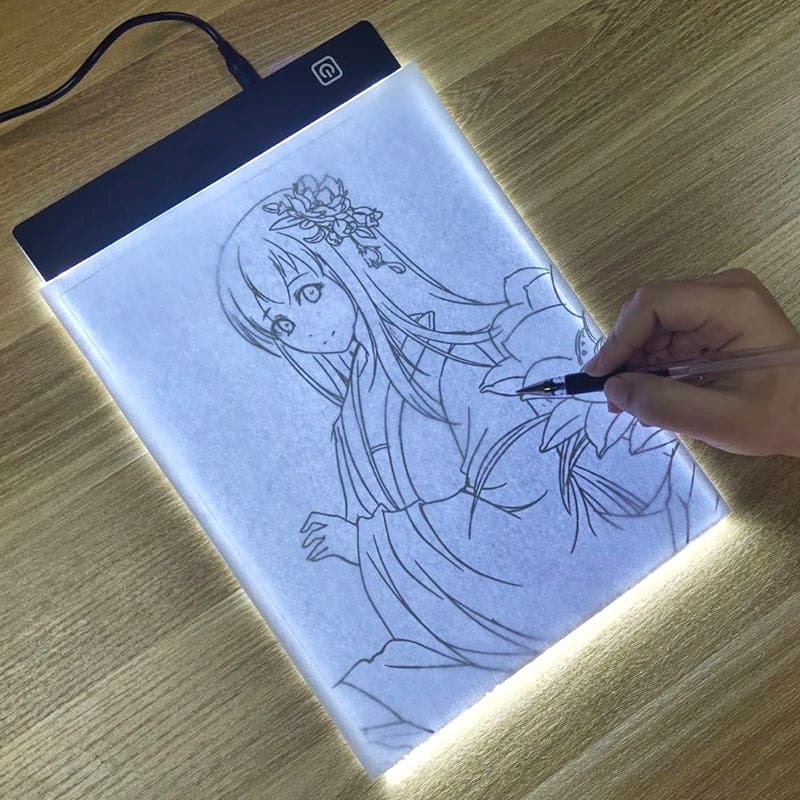 LED Electronic Light Up Lighted Sketch Book Memo Pad – Kawaii Babe