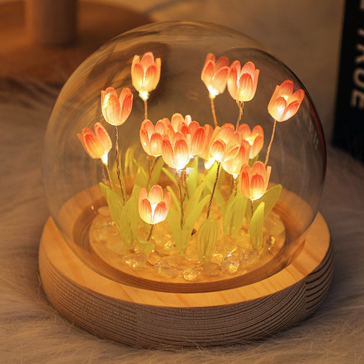 LED Tulip Nightlight Globe – Kawaii Babe