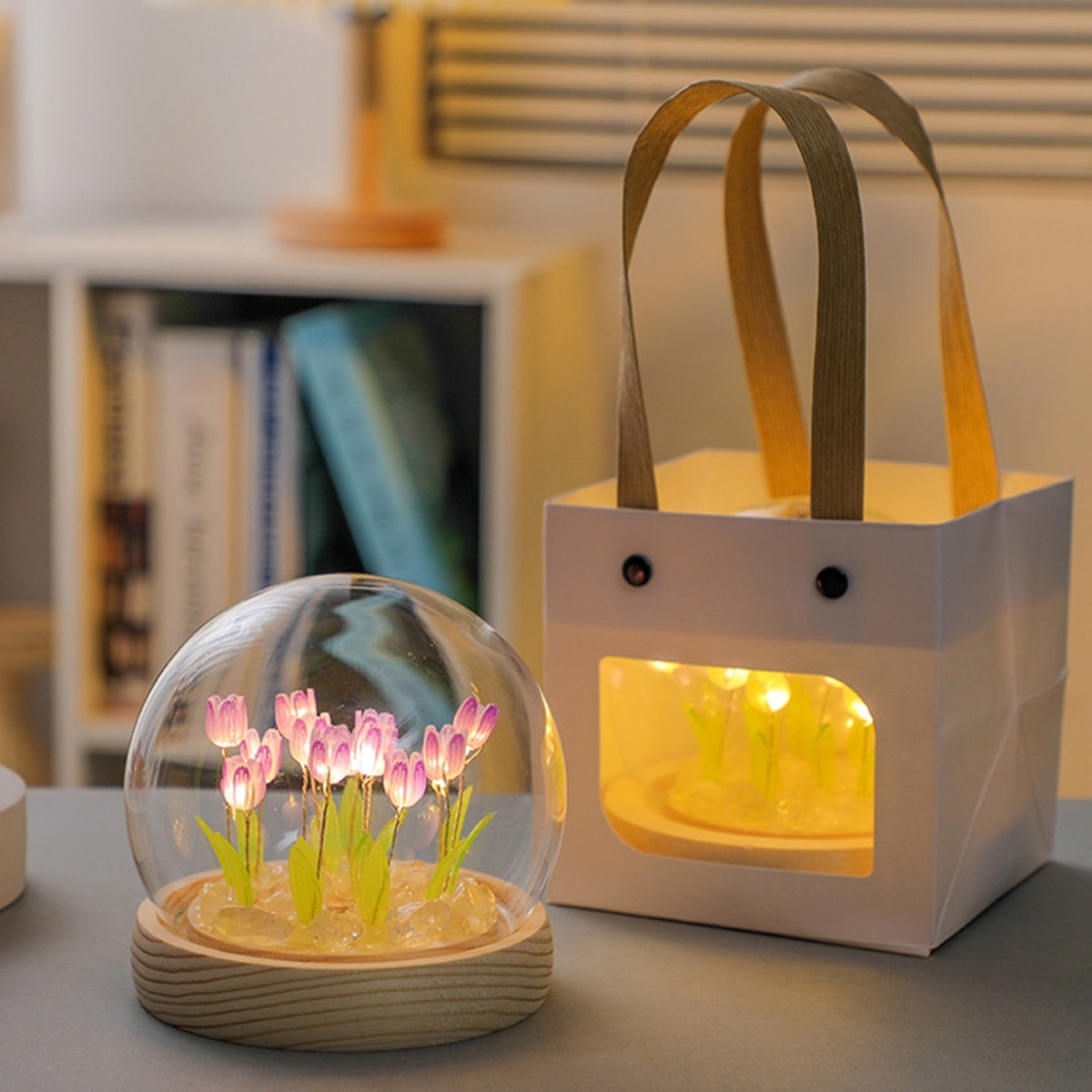 LED Tulip Nightlight Globe – Kawaii Babe