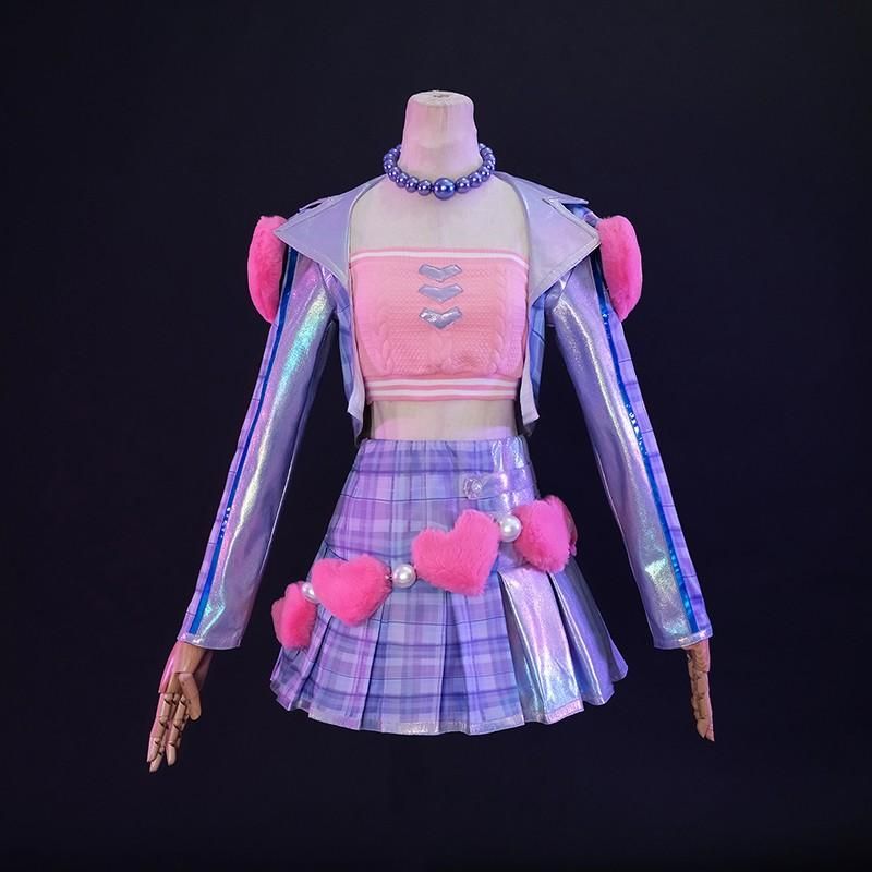 Heartache & Heartthrob Caitlyn Cosplay League of Legends Kawaii Babe