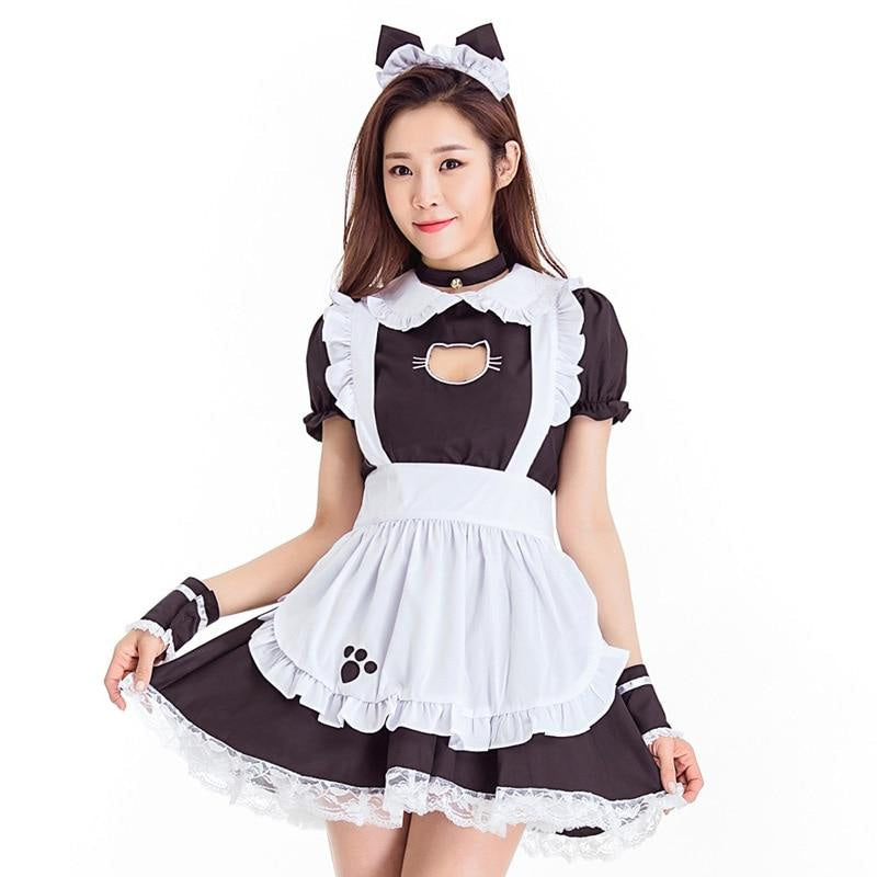 Neko Cat Maid Cafe Cosplay Outfit Cat Cute Costume | Kawaii Babe
