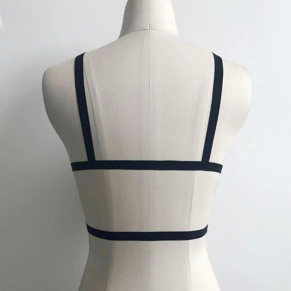 Pentagram Harness Bra Strappy Cute Brasier | Kawaii Babe