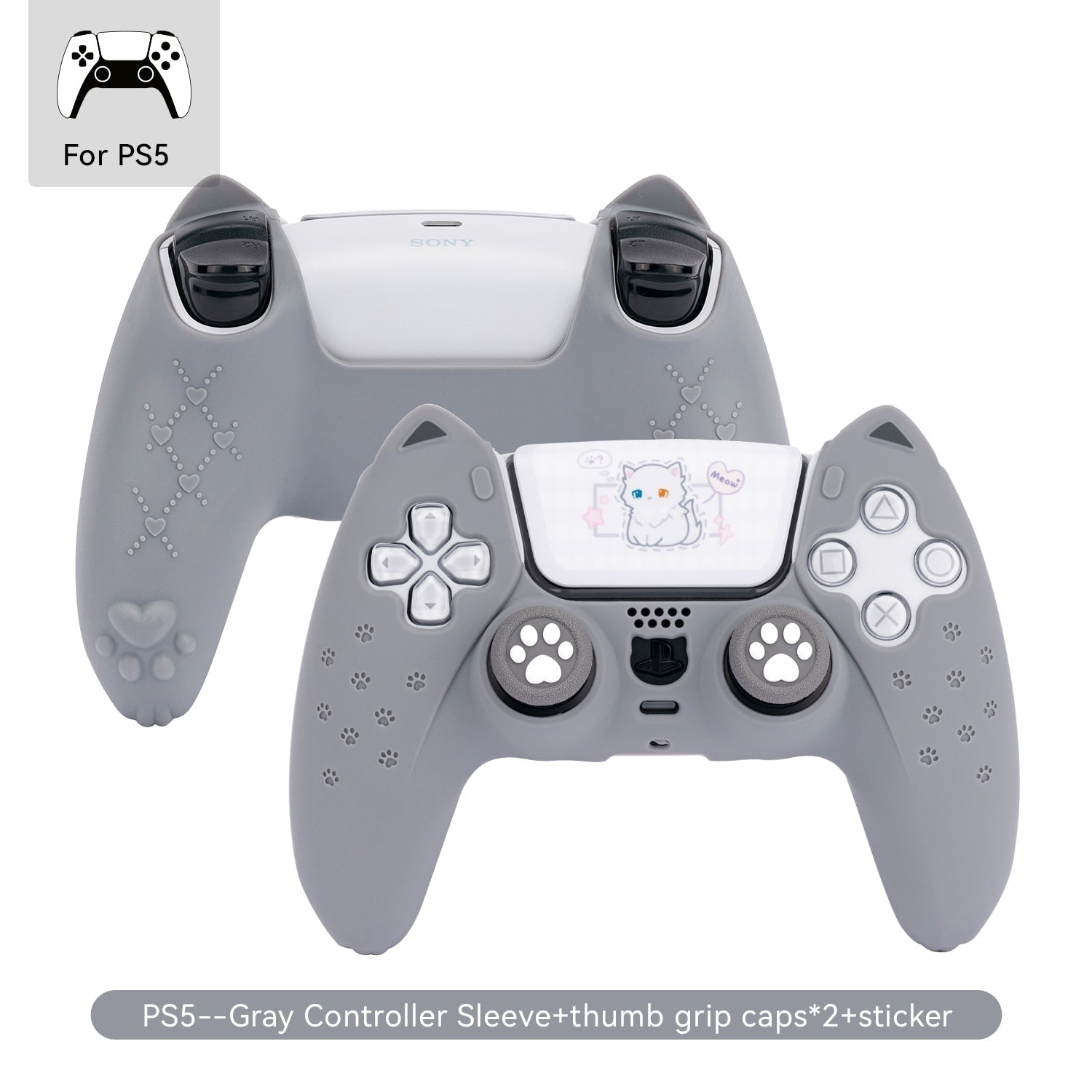 Pink Neko PS5 & Switch Controller Covers – Kawaii Babe