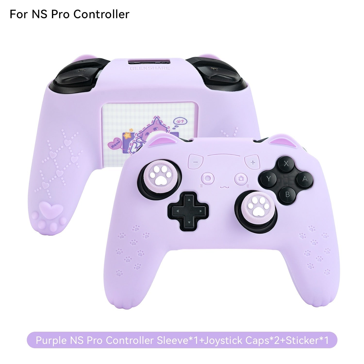 Pink Neko PS5 & Switch Controller Covers – Kawaii Babe