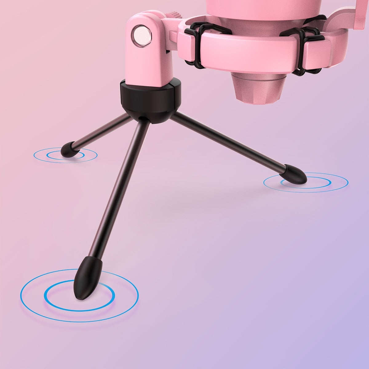Professional Pink Streaming Microphone – Kawaii Babe
