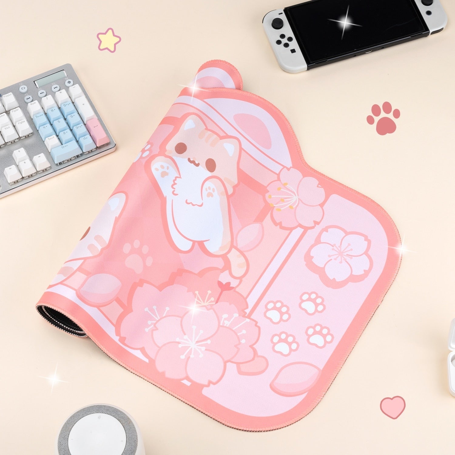 Sakura Neko Gaming Mousepad – Kawaii Babe