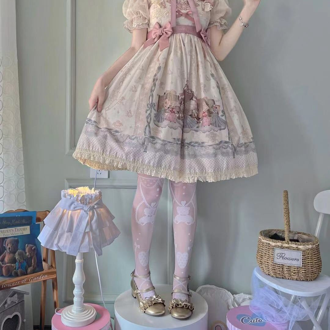 Sheer Ribbon Nylon Thigh Highs – Kawaii Babe