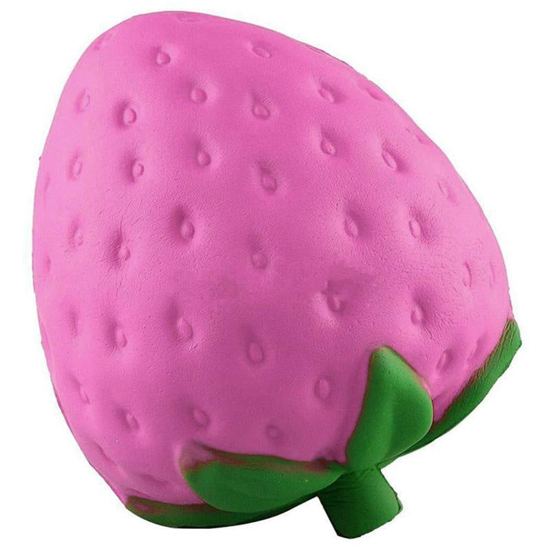 Strawberry Squishy Squeeze Toy Stress Relief | Kawaii Babe