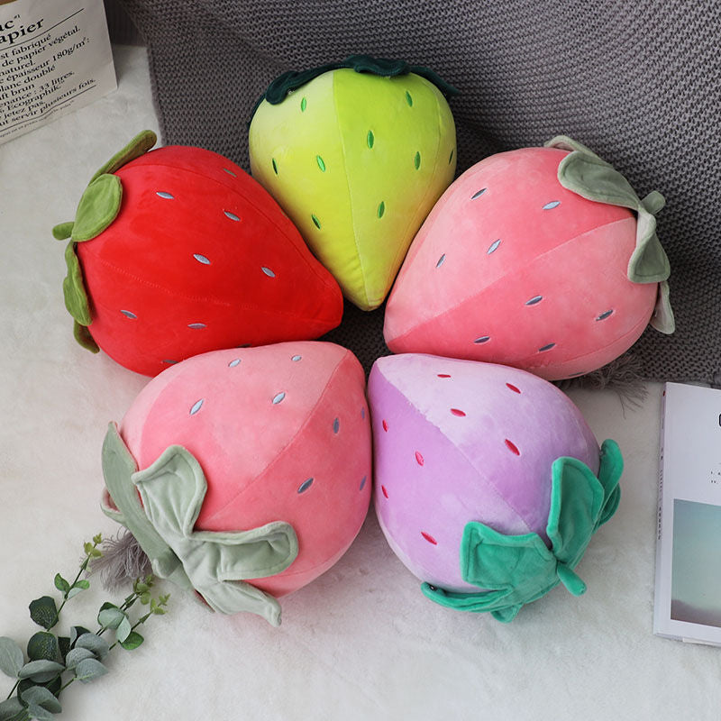 Sweet Giant Strawberry Stuffed Animal Plushies | Kawaii Babe