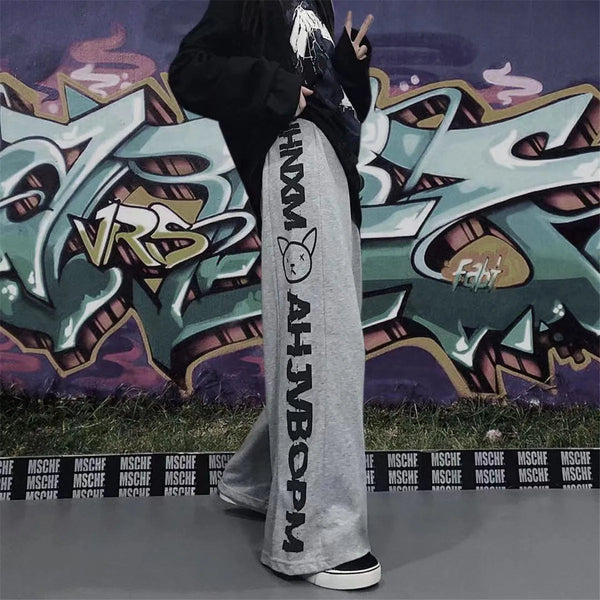 Teddy Bear Line Up Sweatpants with Hearts & Butterflies | Kawaii Babe