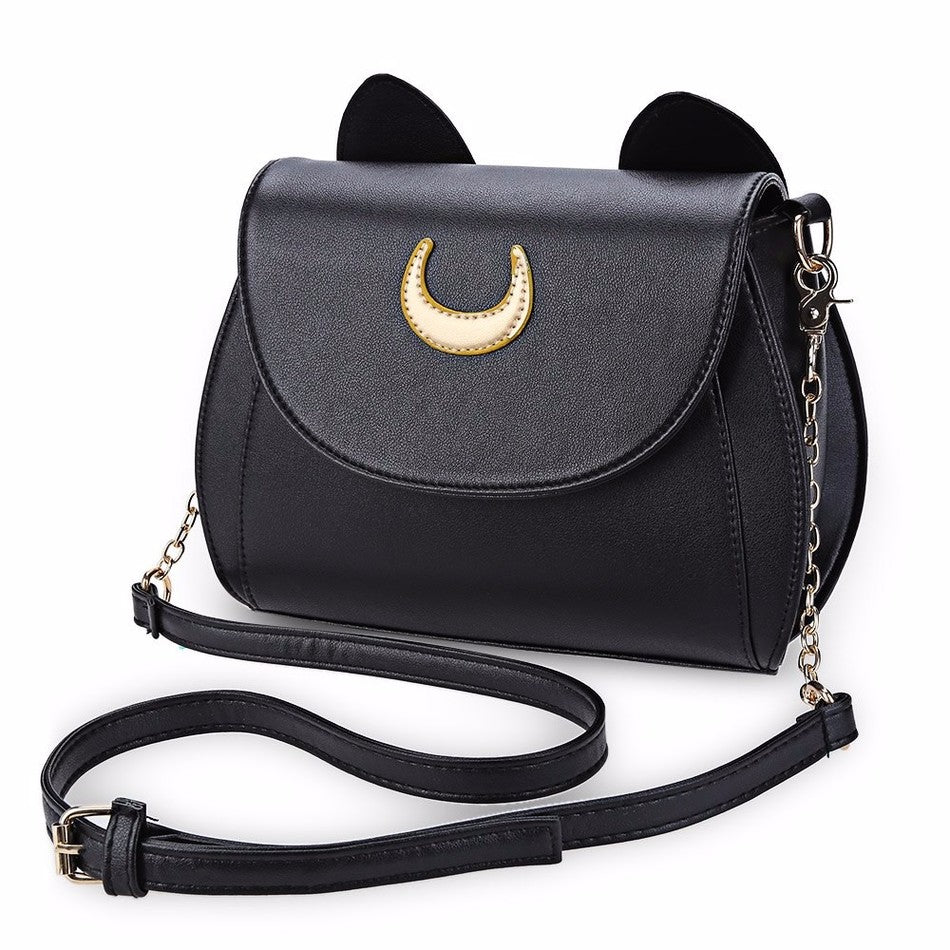 Black Cat Ear Magical Girl Kitten Purse Handbag Coin Bag | Kawaii Babe