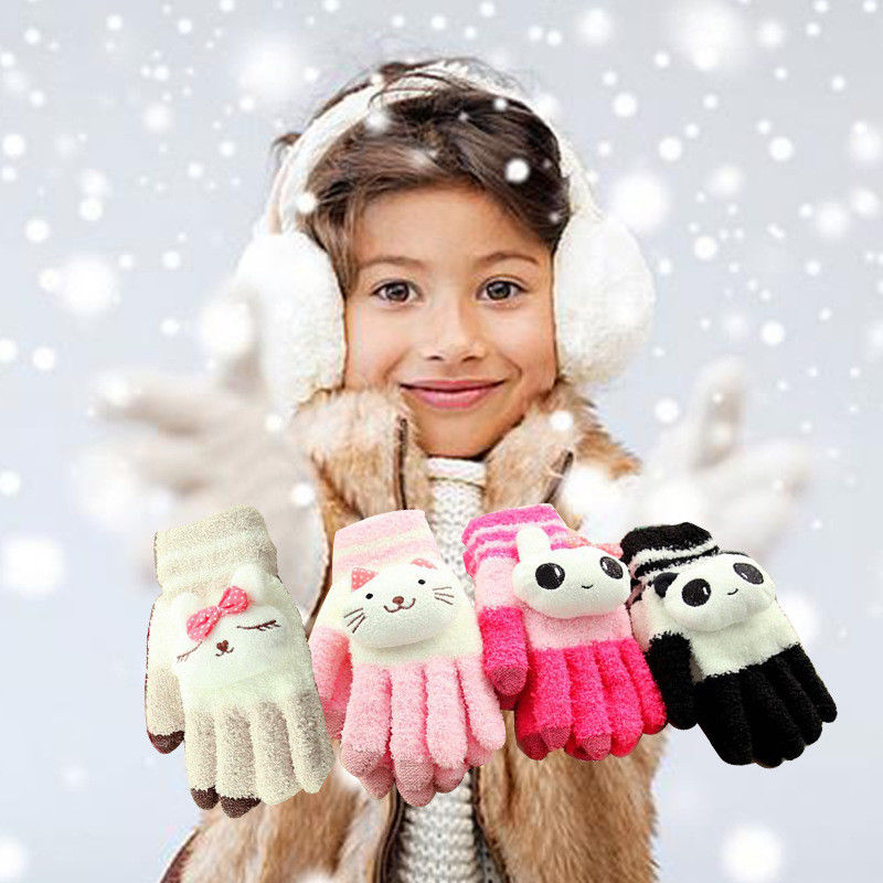 Kawaii Cozy Fuzzy Bunny Mittens For Winter Warm Cute by Kawaii Babe