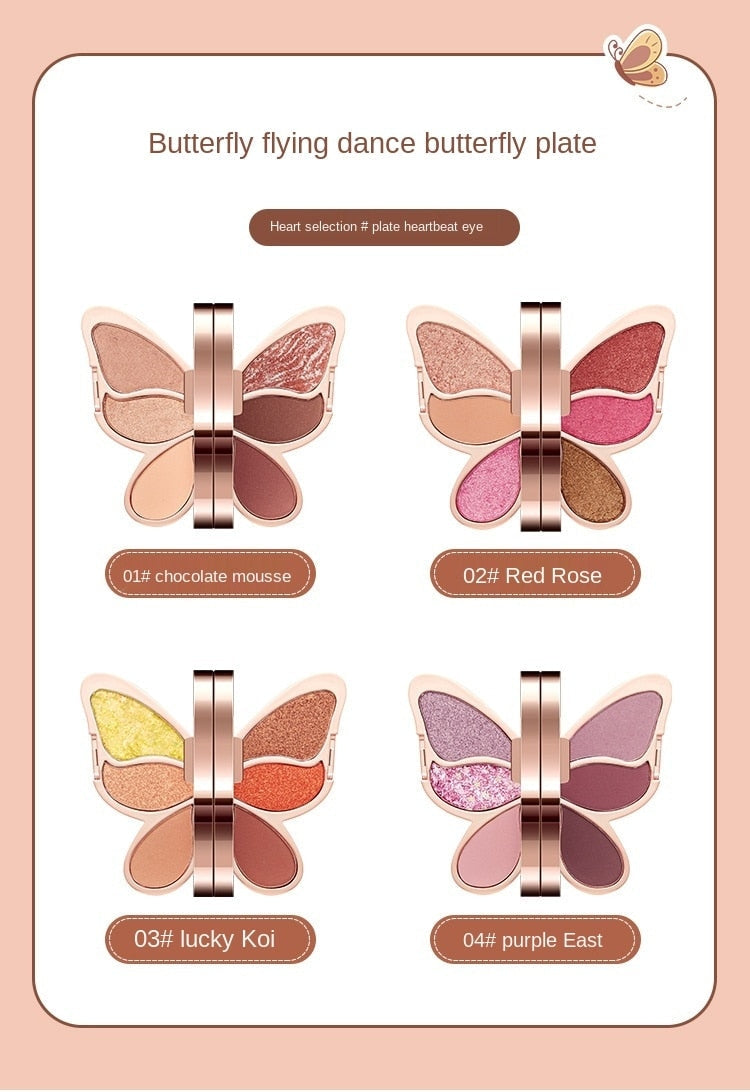 Angelic Butterfly Eyeshadow Palette Makeup Wing Kawaii Babe