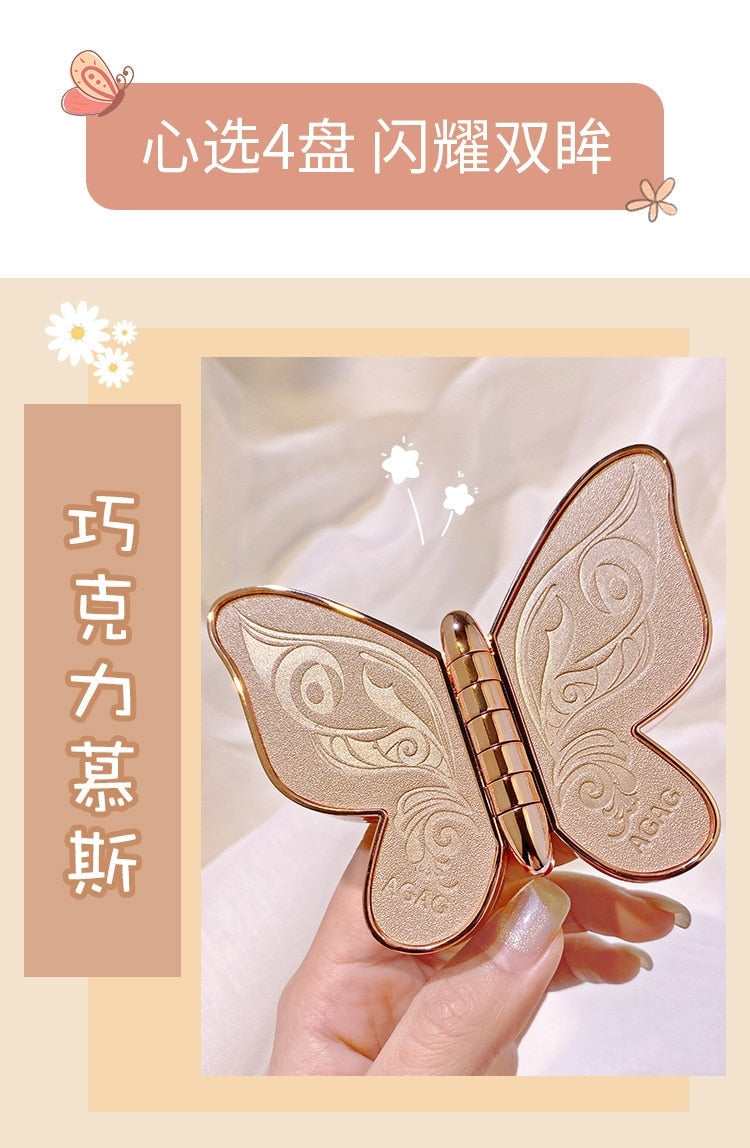 Angelic Butterfly Eyeshadow Palette Makeup Wing Kawaii Babe