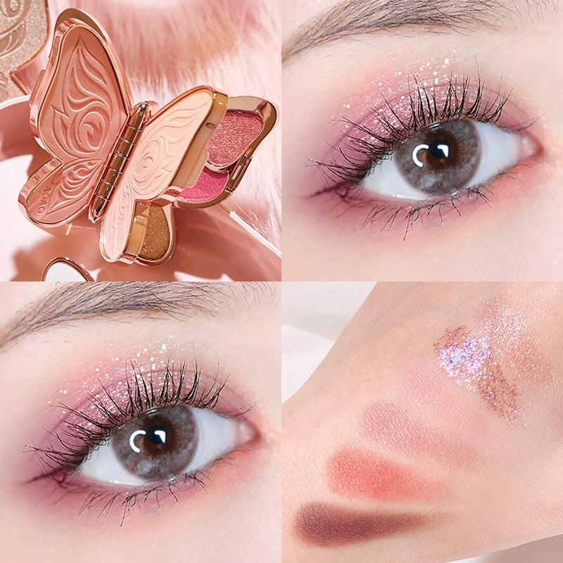 Angelic Butterfly Eyeshadow Palette Makeup Wing Kawaii Babe