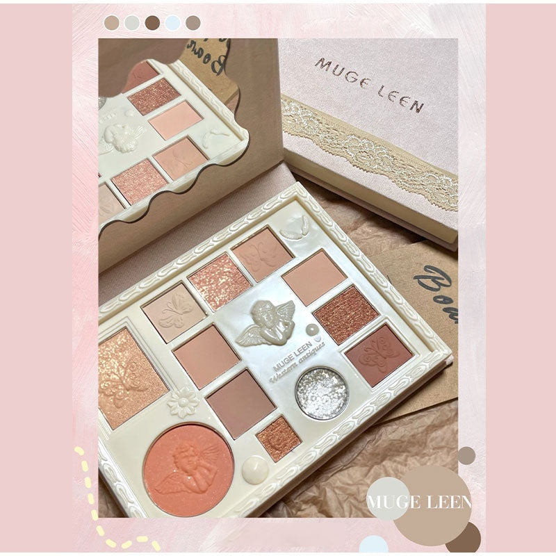 Angelic Symphony Eyeshadow Palette Make Up Blush Contour Kawaii ...