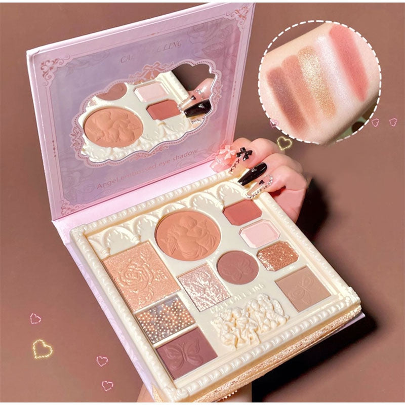 Angelic Symphony Eyeshadow Palette Make Up Blush Contour Kawaii ...