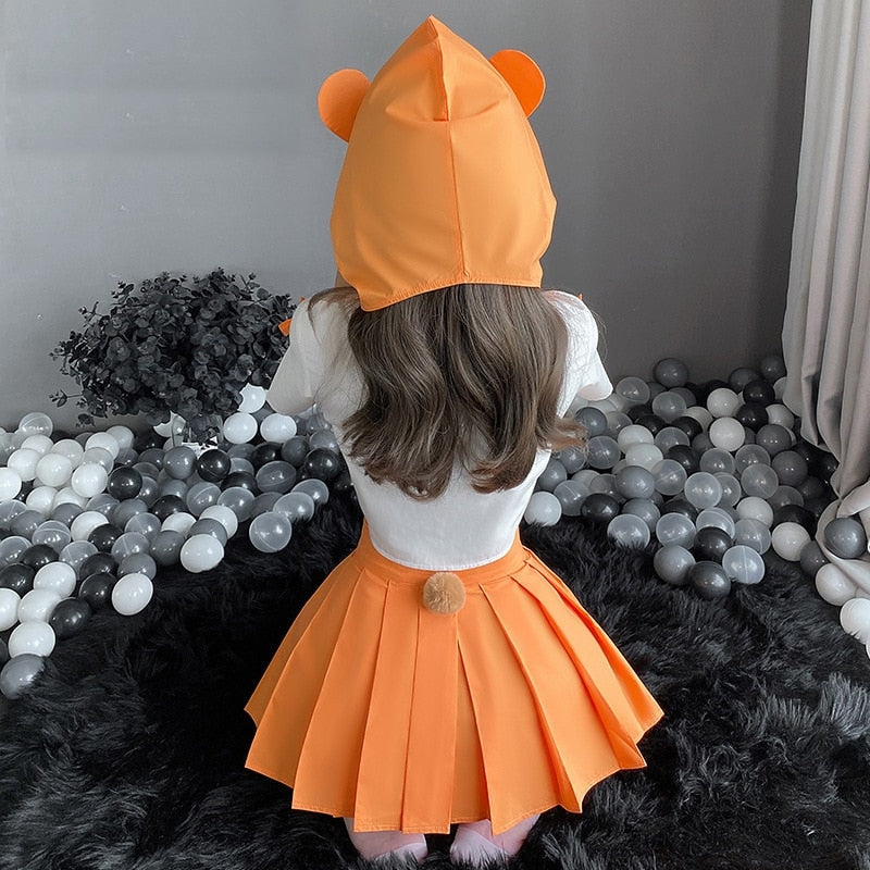 Baby Bear Student Cosplay Costume Outfit Hoodie Kawaii Babe