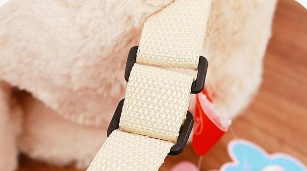 Fluffy Little Baby Bun Backpack Book Bag Plush Toy | Kawaii Babe