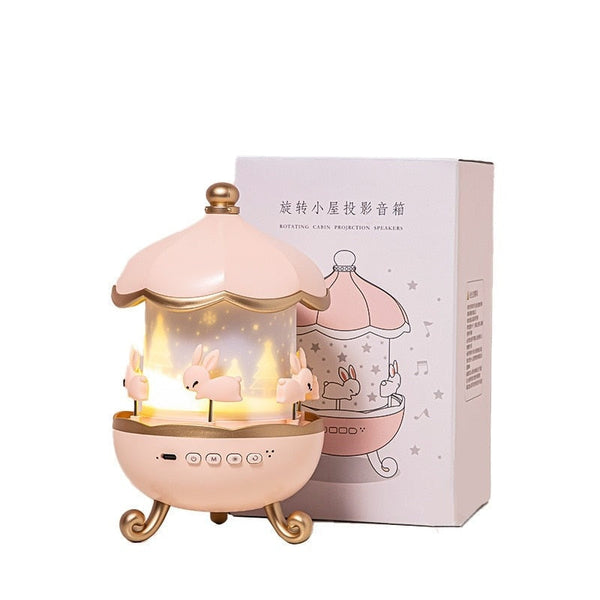 Bunny Carousel Projector Night Light – Kawaii Babe