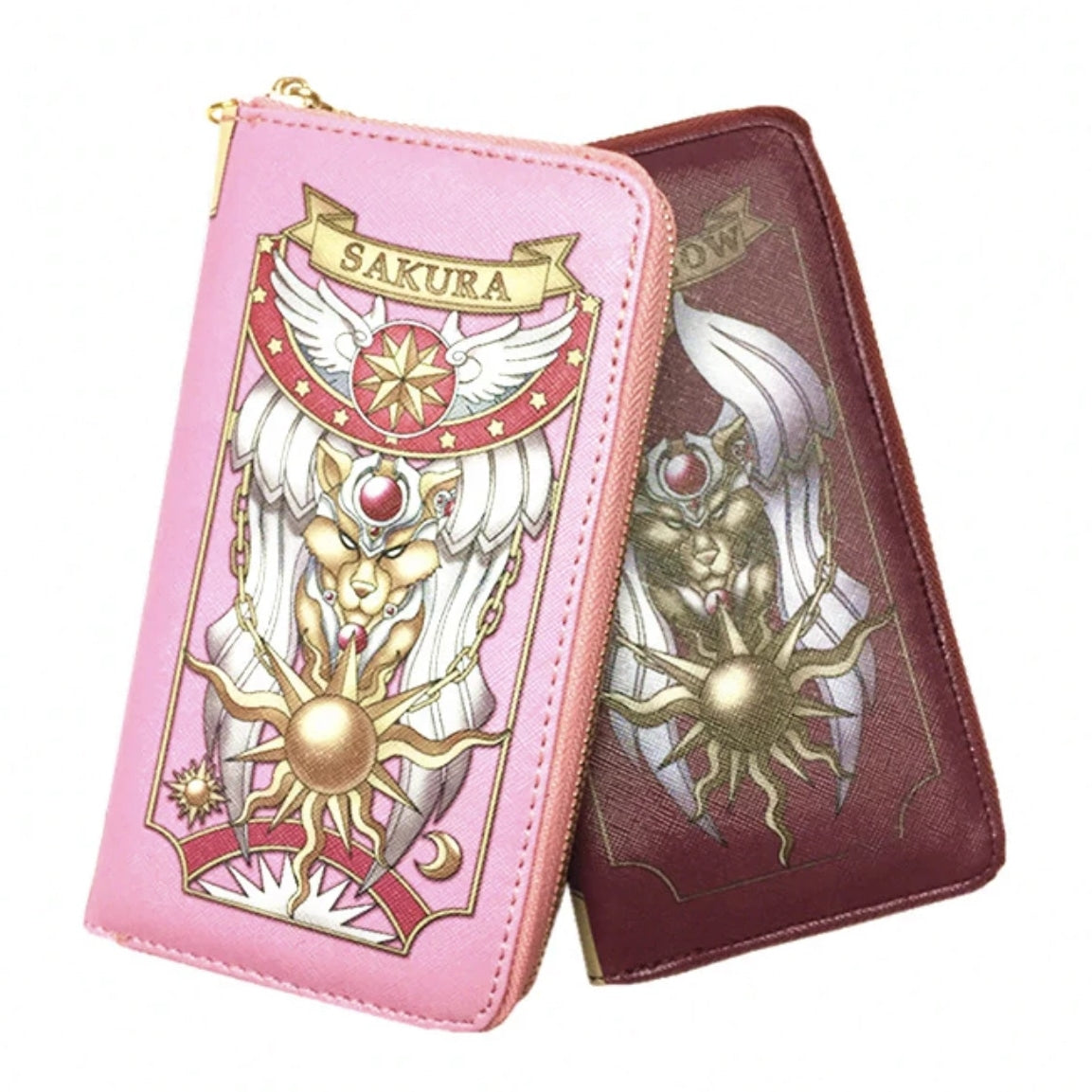 Magical Girl Zipper Wallet Coin Pouch With Strap | Kawaii Babe