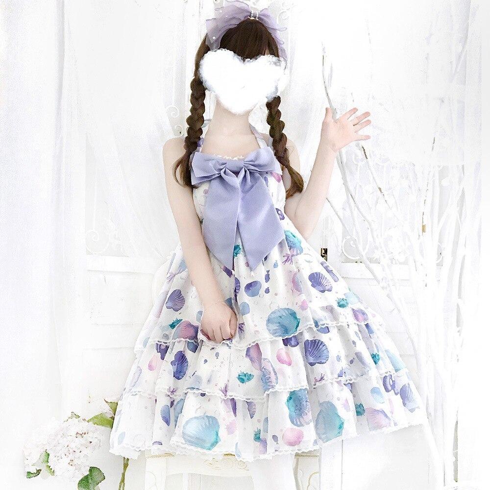 Mermaid Sea Shell Fairy Kei Sweet Lolita JSK Dress | Kawaii Babe