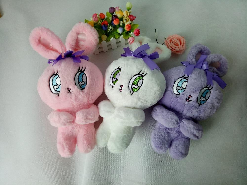 Fluffy Kawaii Bunny Rabbit Plush Stuffed Animal Toy by Kawaii Babe