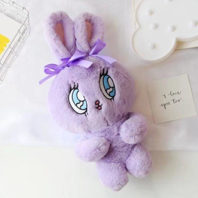 Fluffy Kawaii Bunny Rabbit Plush Stuffed Animal Toy by Kawaii Babe