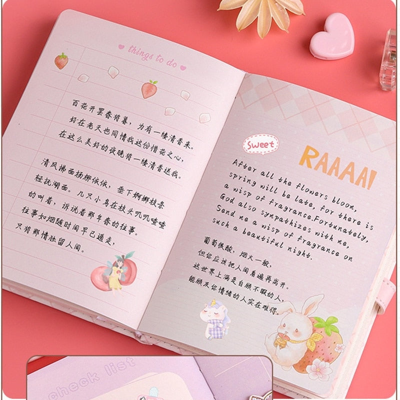 Kawaii Foodie Diaries Journal Notebook Animal Food Kawaii Babe