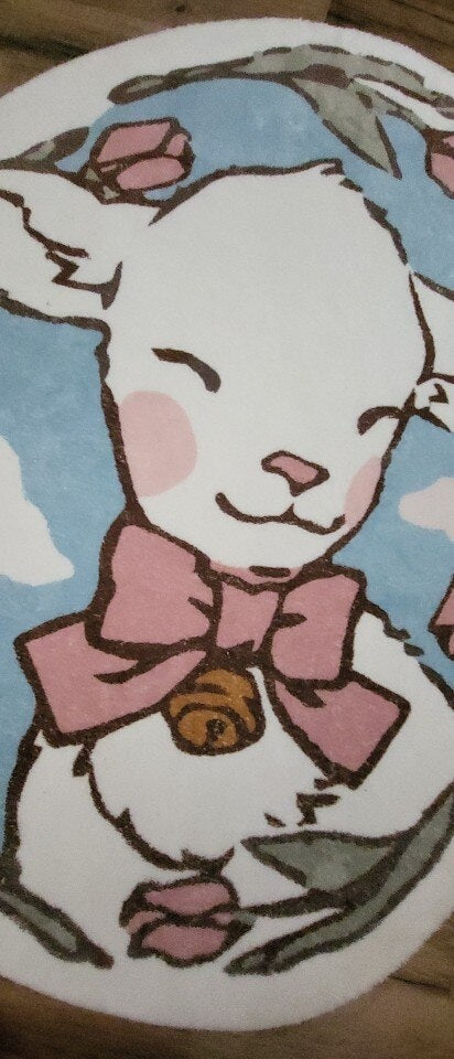 Little Lamb Floor Mat Doormat Rug Sheep Deer Kawaii Babe