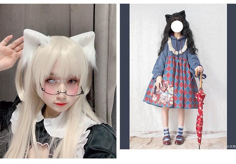 Luxury Realistic Neko Cat Ear Fox Ears Clip In Kawaii Babe