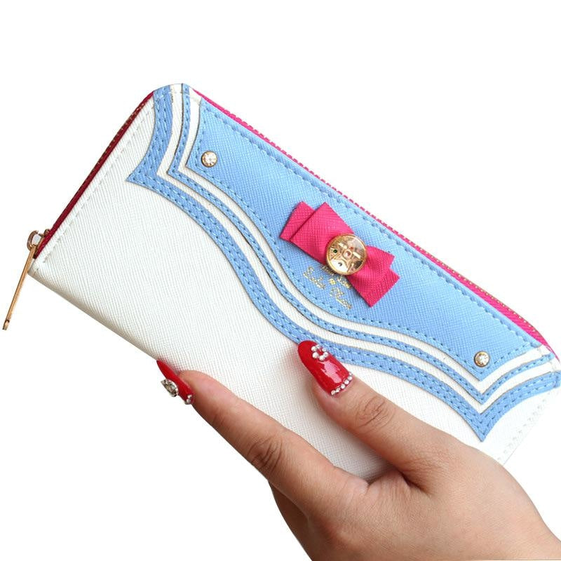 School Girl Zippered Clutch Wallet Magical Girl Mahou | Kawaii Babe