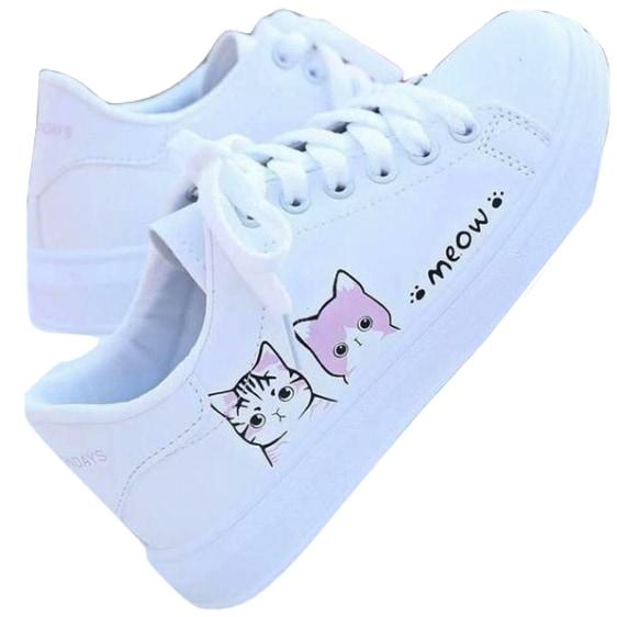 Meow Runners Tennis Sneakers Shoes Kitten Cat | Kawaii Babe