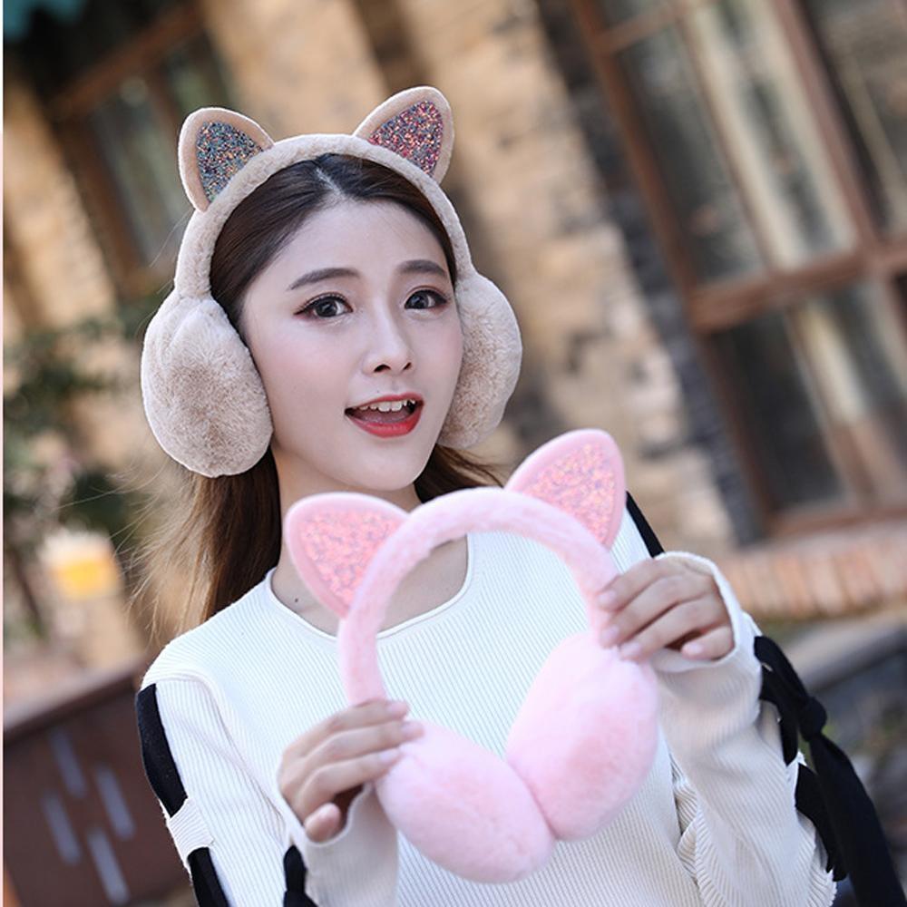 Neko Cat Ear Muffs Earmuffs Winter Cold Headband | Kawaii Babe